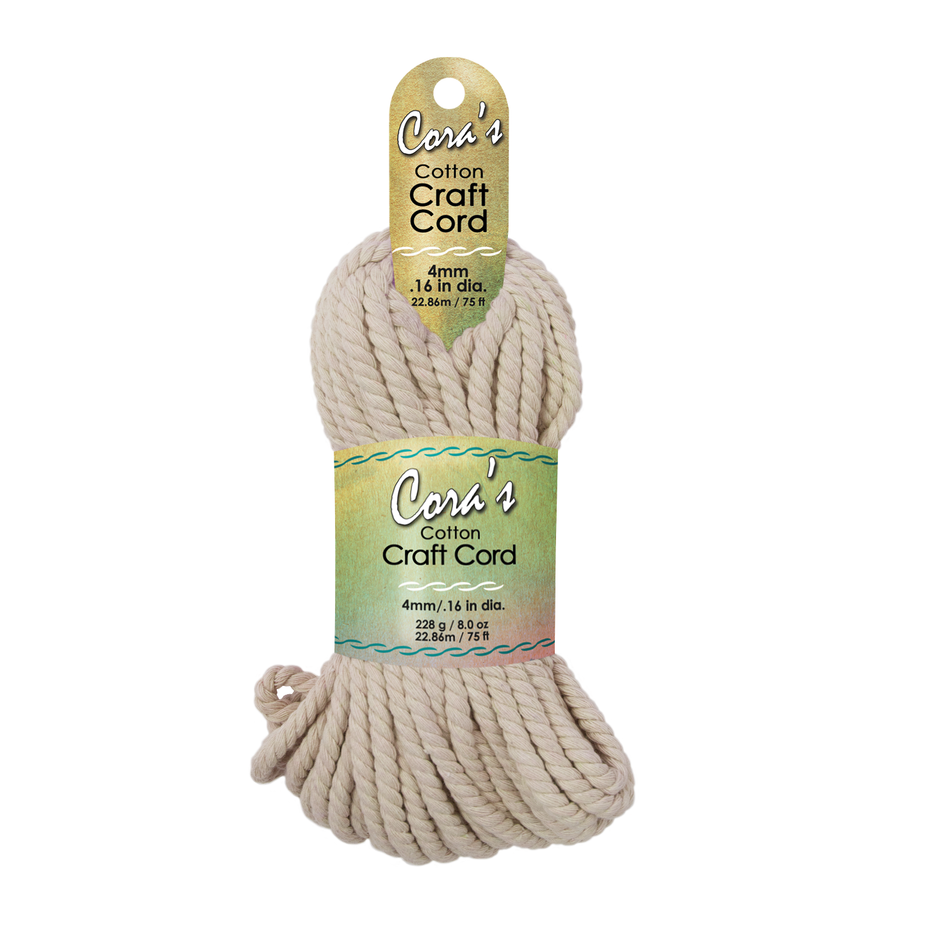 4mm Cotton Craft Cord – Pepperell Crafts