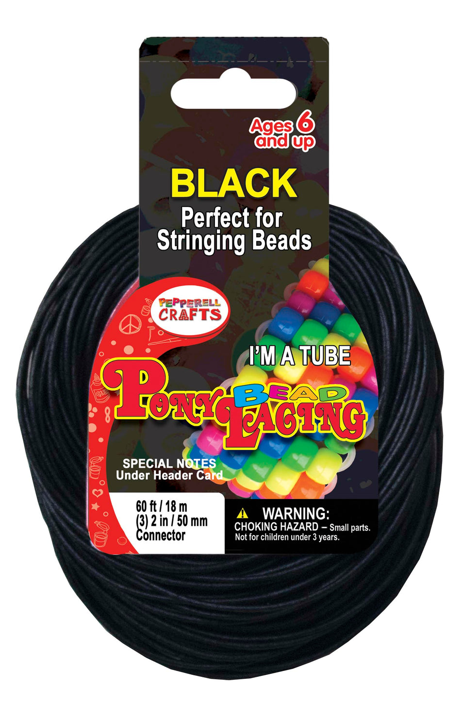 Pony Bead Lacing Variety Packs 60 Feet (18.28 Meters) – Pepperell Crafts