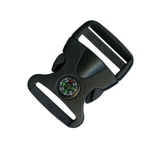 25mm (1 inch) Plastic Survival Compass Buckle – Pepperell Crafts