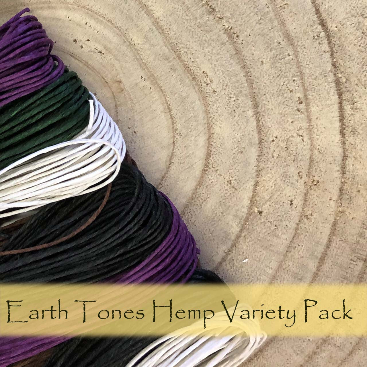 Hemp Variety Pack - Earth Tones - 1mm -2mm thickeness – Pepperell Crafts